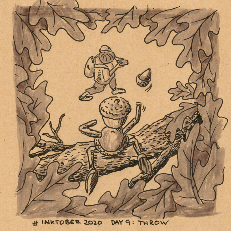 Acorn elves Inktober 2020 - Acorn Elves
